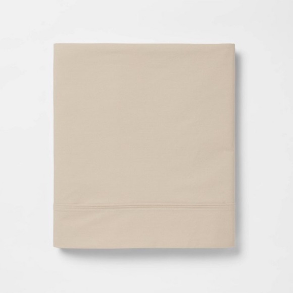 Threshold | Bedding | Nwt Threshold Full Flat Sheet True Khaki | Poshmark